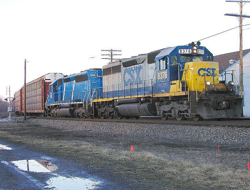CSX 8376 Q290